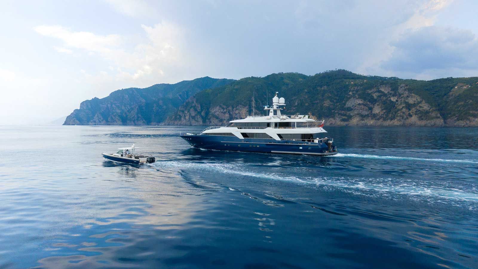 Oceanco yacht Deep Blue II emerges from six-month refit